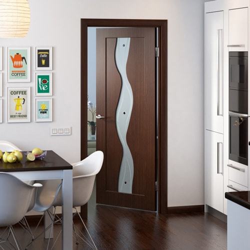Межкомнатные двери цвета венге – купить недорого в Москве с доставкой